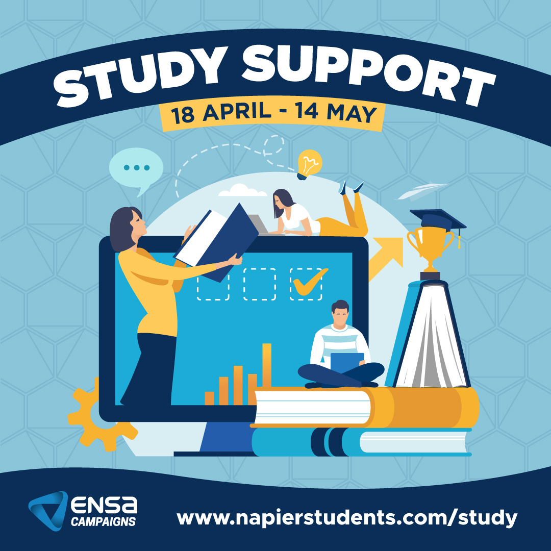 Study Support Campaign - Edinburgh Napier Students' Association